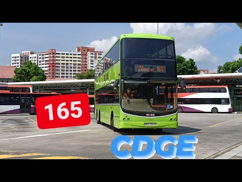 [SBST] Volvo B9TL CDGE, Euro 3 on service 165, SBS7443K - YouTube