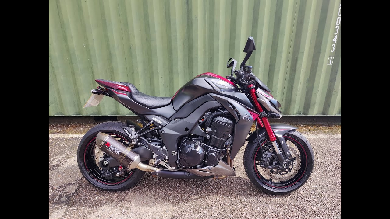 2016 Kawasaki Z1000 Sugomi Edition in stock at Mototechniks - YouTube