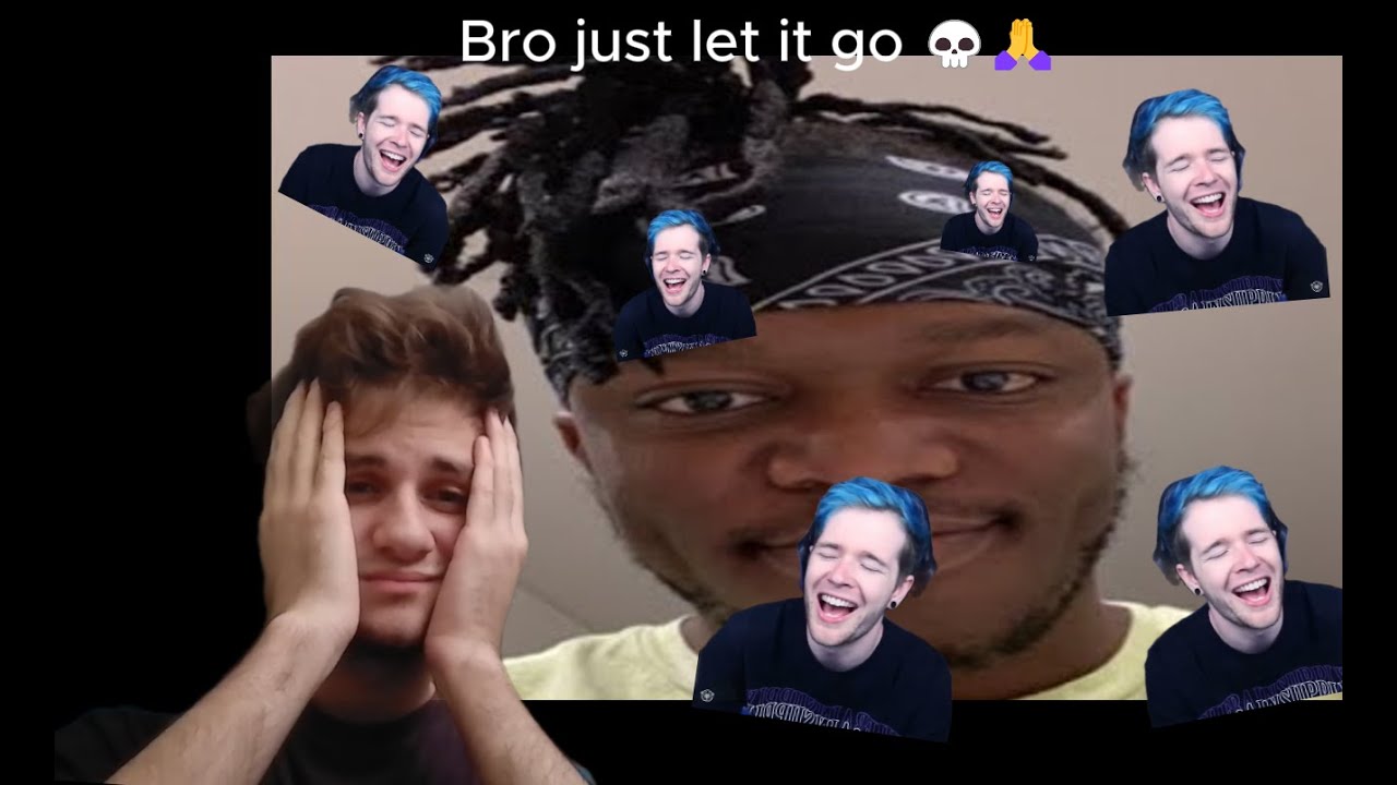 KSI still angry at DanTDM over lunchly drama 💀😭😭 - YouTube