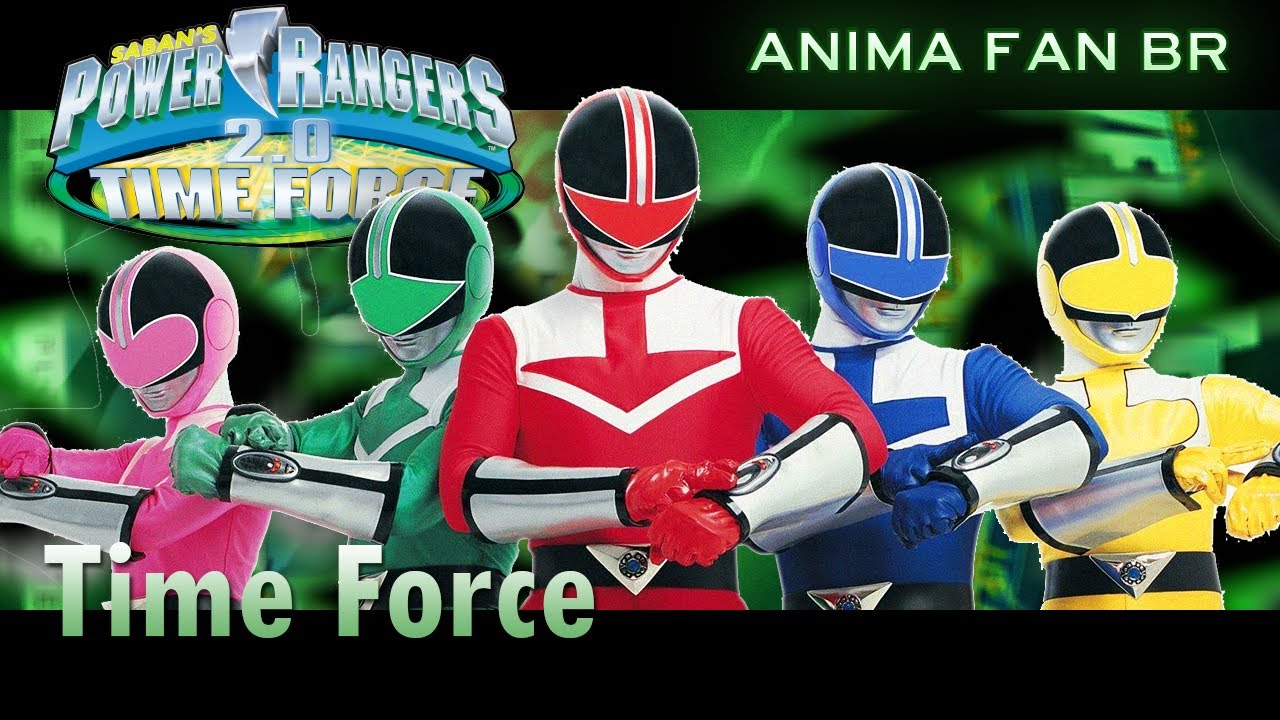 POWER RANGERS TIME FORCE | Cover PT-BR | AnimaFan BR - YouTube