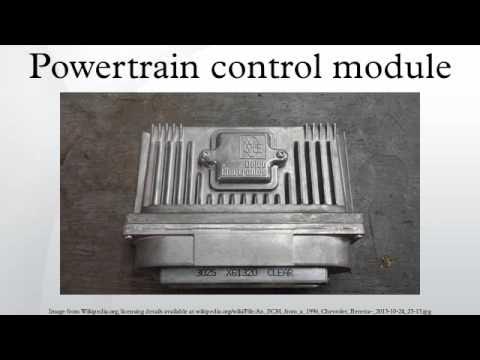 Powertrain control module - YouTube