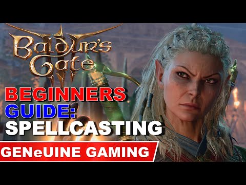 BALDUR'S GATE 3 - Spellcasting - A Beginner's Guide - YouTube