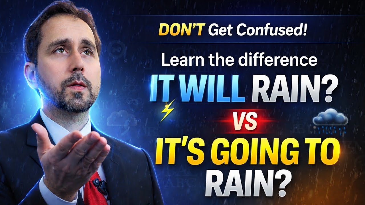 Will Vs Going to : Mastering the art of future tenses in English# ...