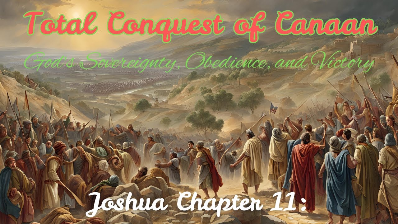 Joshua 11: Total Conquest of Canaan | God’s Sovereignty, Obedience, and ...