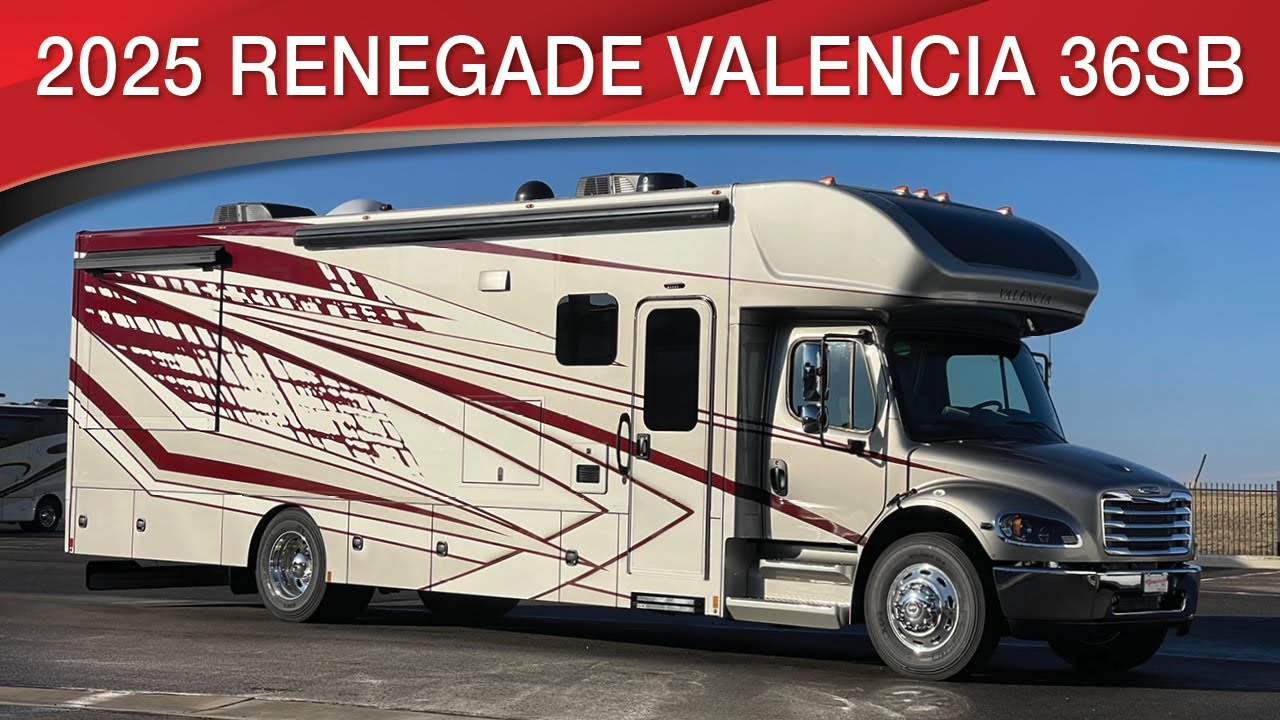 2025 Renegade Valencia 36SB With Lithium House Battery's - YouTube