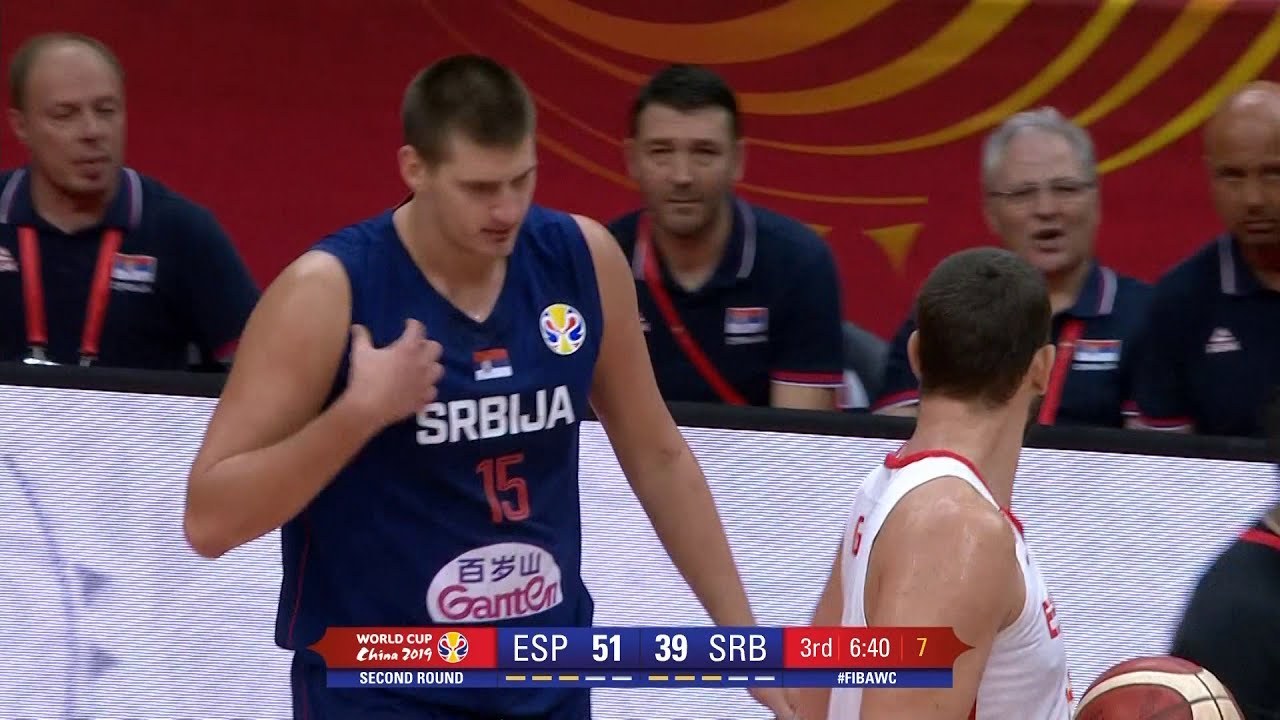 Jokić Pobesneo na Sudiju Zbog Nedosuđenog Faula (SRB vs ESP) | SPORT ...