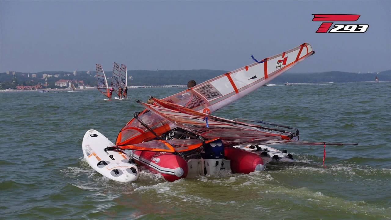 BIC TECHNO 293 EUROPEAN CHAMPIONSHIP 2016 - Day 2(6) - YouTube