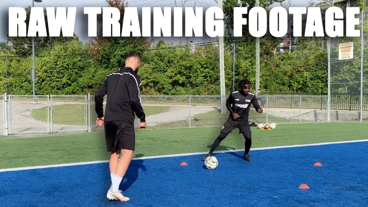 Full Technical + 1v1 Training Session | RAW Footage - YouTube