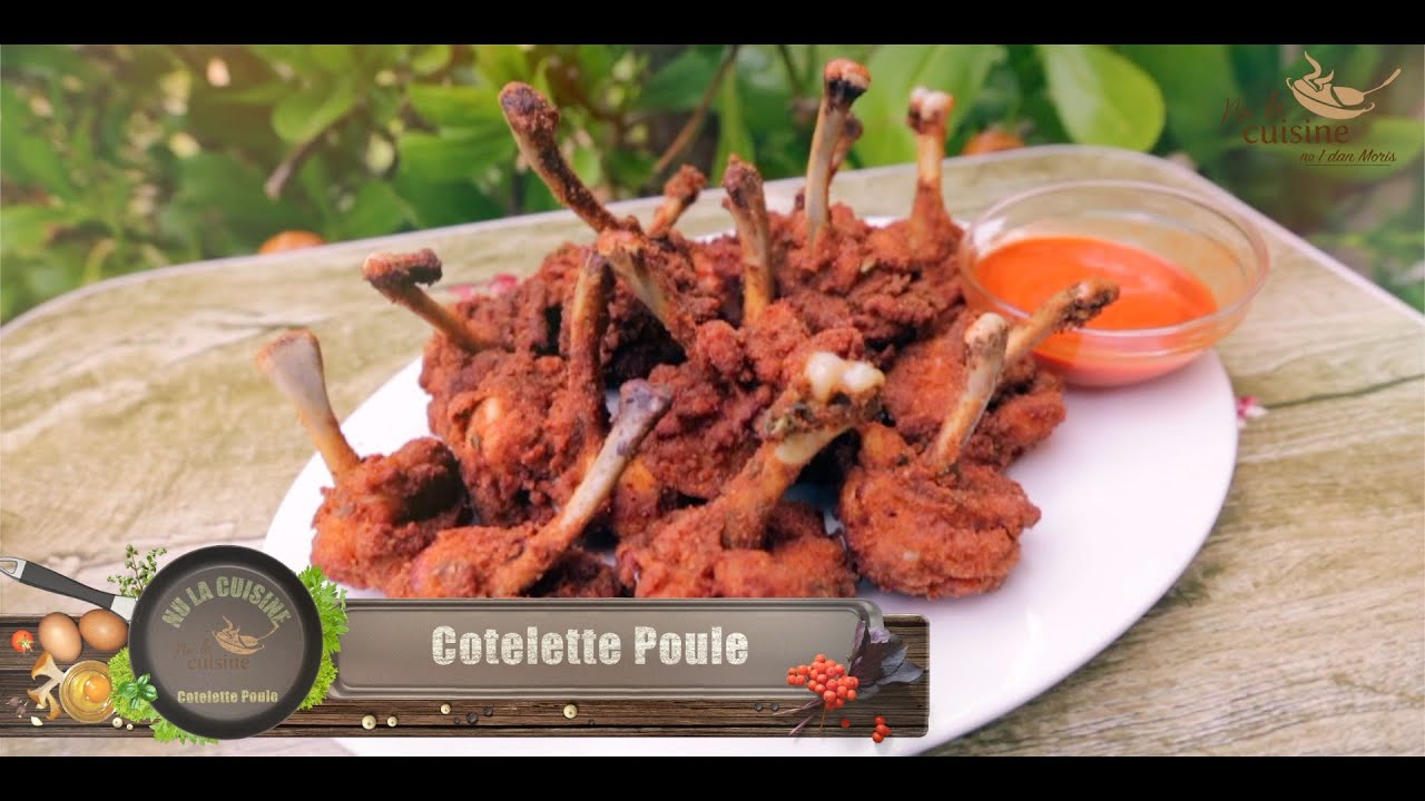 COTELETTE POULE - YouTube