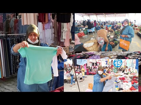 Bayram alışverişi torunlara bayramlık aldik Çaycuma cuma pazarı ve kadınlar pazari #bayramalisverisi