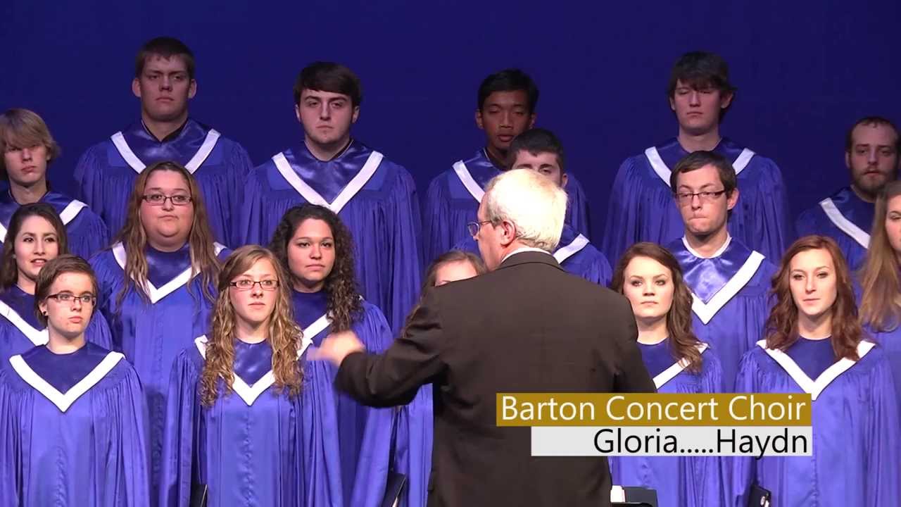 Gloria, Barton Concert Choir - YouTube