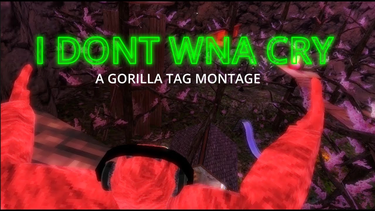 I DONT WNA CRY - Gorilla Tag Montage - YouTube