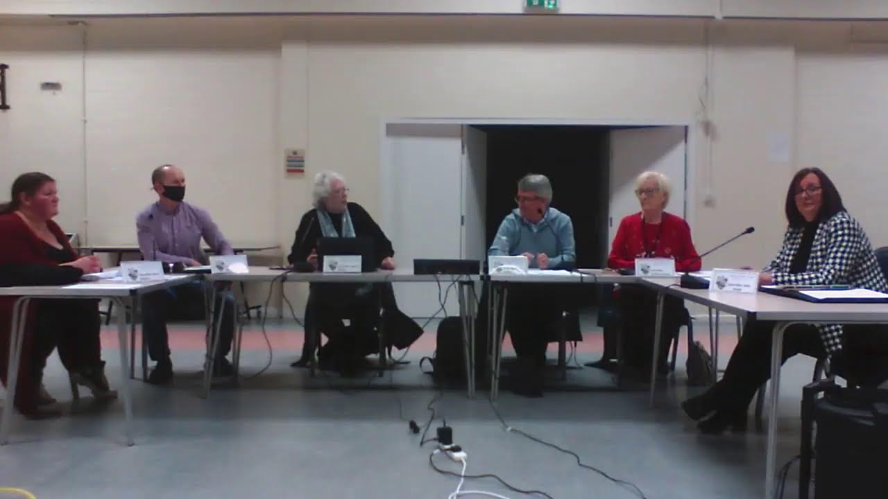 Handforth Town Council Full Council Meeting 14-12-21 - YouTube