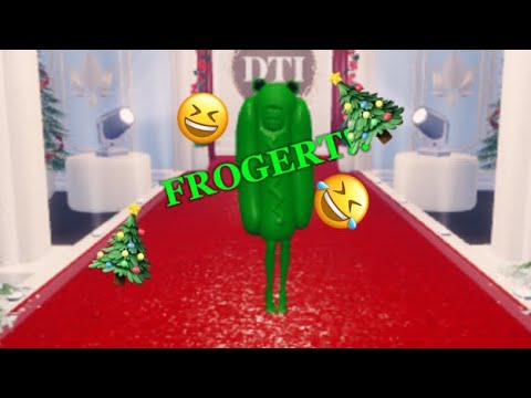 How to make this cute little frog in DTI🐸! - YouTube