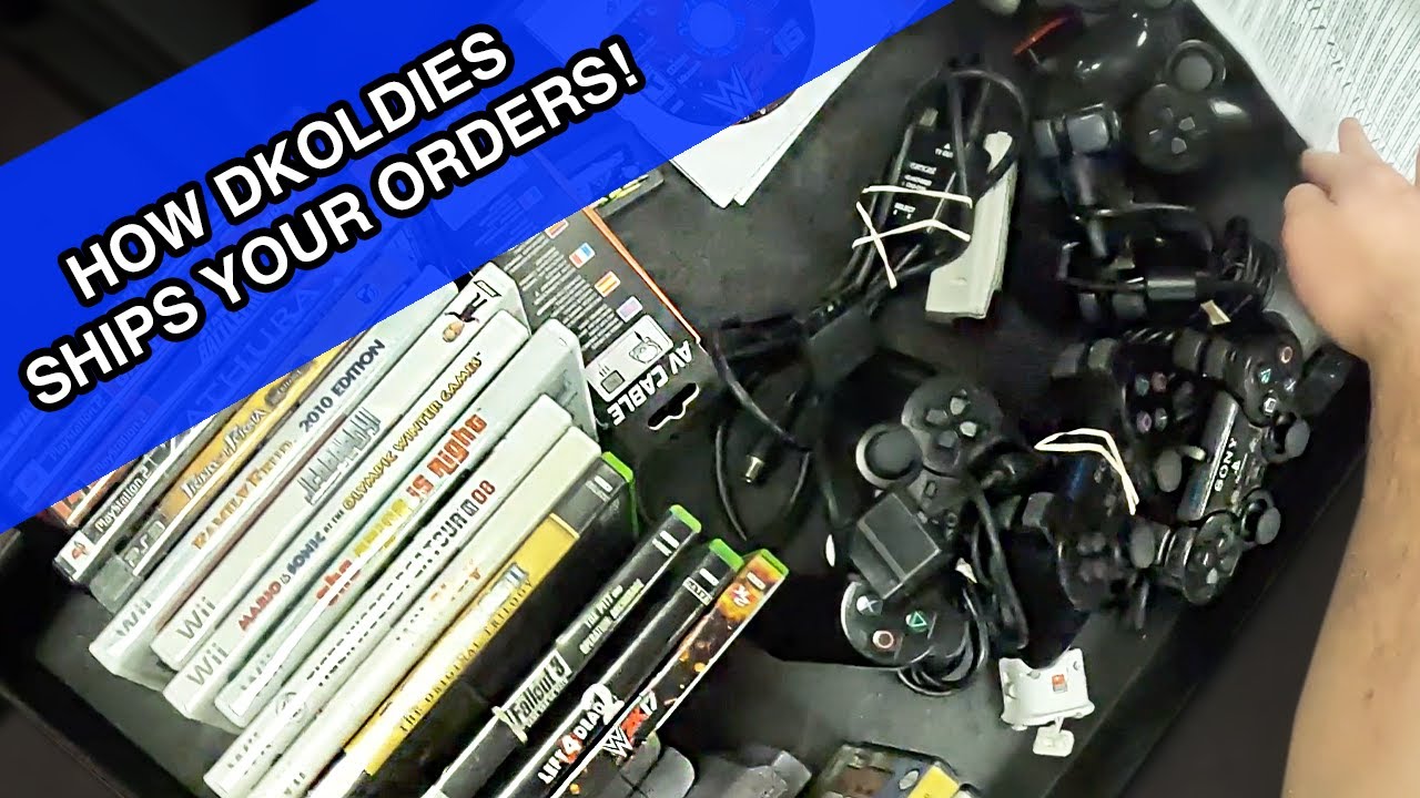 How DKOldies Ships Your Orders! - YouTube