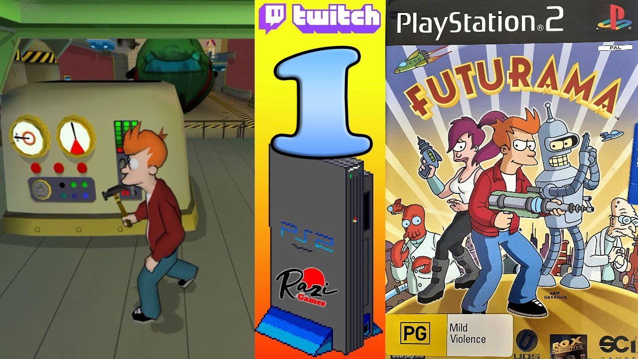 FUTURAMA (Ps2) - 01 - Nostalgia absoluta, quiero volver a ver la ...