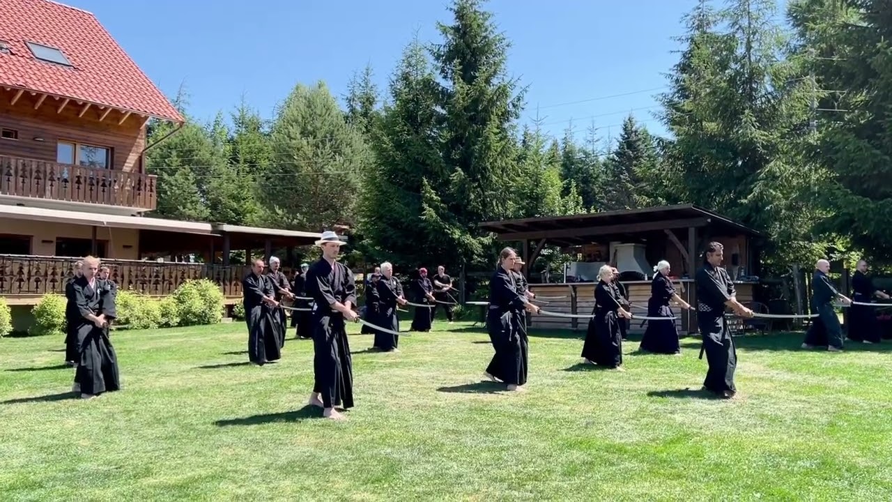 Mugai Ryu Iaido Kata Munazukushi @ our Mugai Ryu Europe summer Gasshuku ...