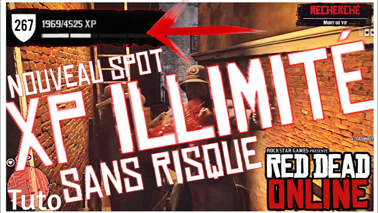 💲Tuto: XP ILLIMITÉ FACILE ET RAPIDE SANS RISQUE | Red Dead Online ...