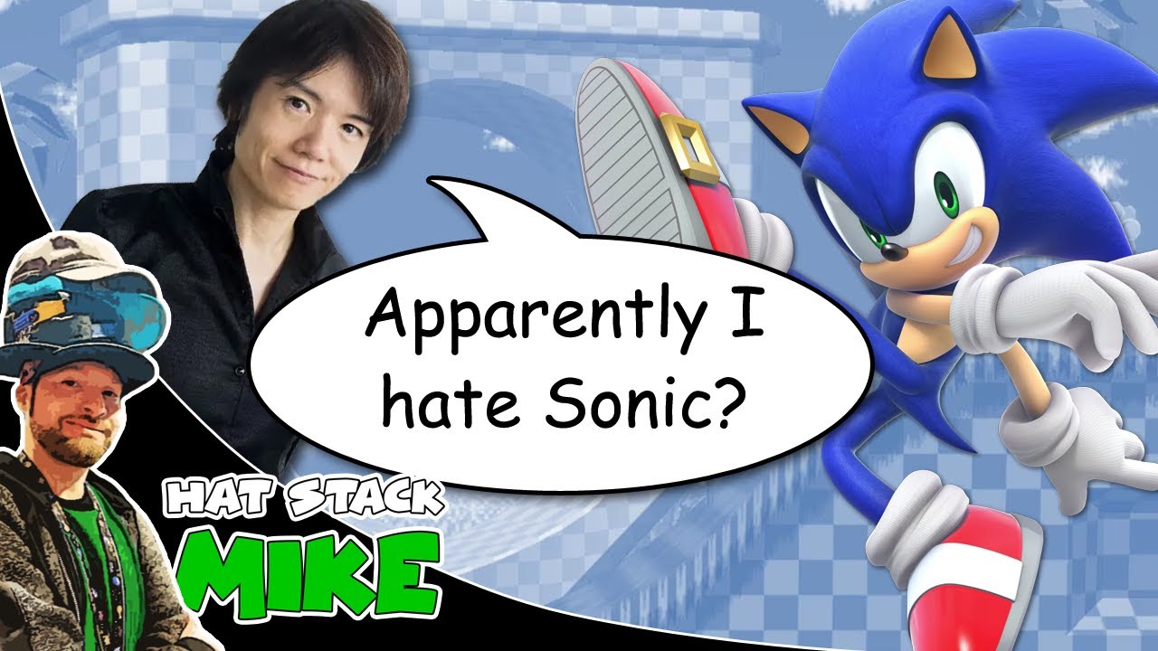 Clearing up Misconceptions About Sonic in Smash Bros. | Hat Stack Mike - YouTube