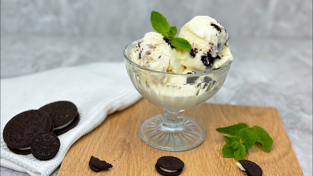 Inghetata cu biscuiti Oreo - doar 3 ingredinte | @egustos - YouTube