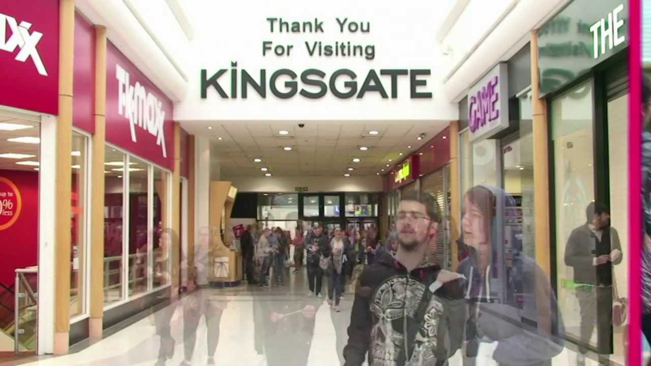 Kingsgate Shopping Centre Student Takeover, Huddersfield - YouTube