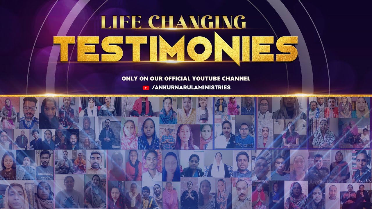 LIFE CHANGING TESTIMONIES || RE-TELECAST || ANKUR NARULA MINISTRIES ...