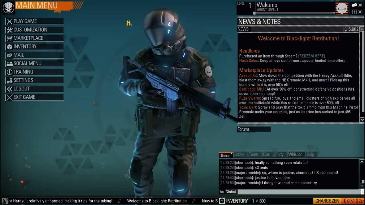 Blacklight Retribution Let's Play Fps Gratuit [PC] - YouTube