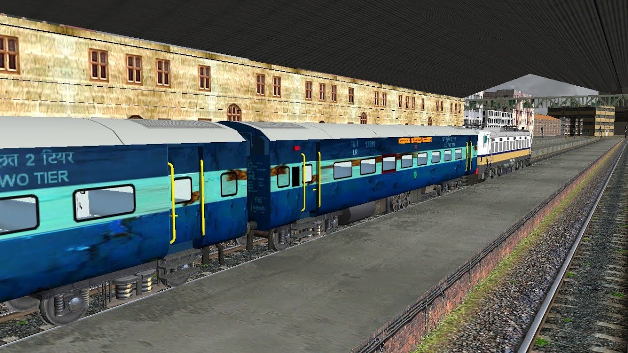 New Realistic Coach 2ac | msts | open rails | - YouTube