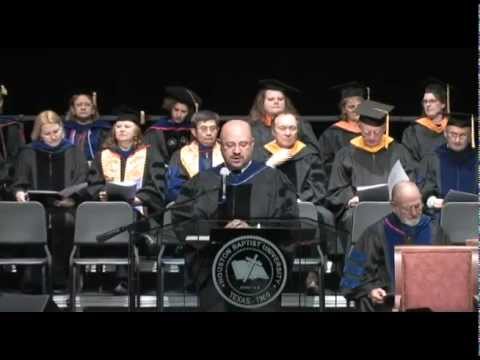 HBU Commencement December 17, 2011, 11:30 am - YouTube