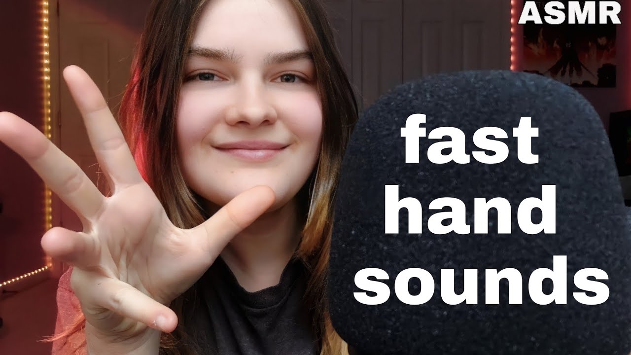 Fast And Kinda Aggressive Hand Sounds Snapping Hand Rubbing Finger
