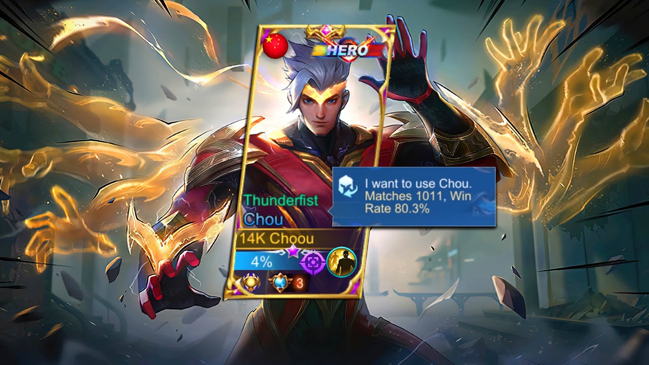 HOW TO ROTATE WHEN USING CHOU?? TOP GLOBAL CHOU GAMEPLAY - YouTube