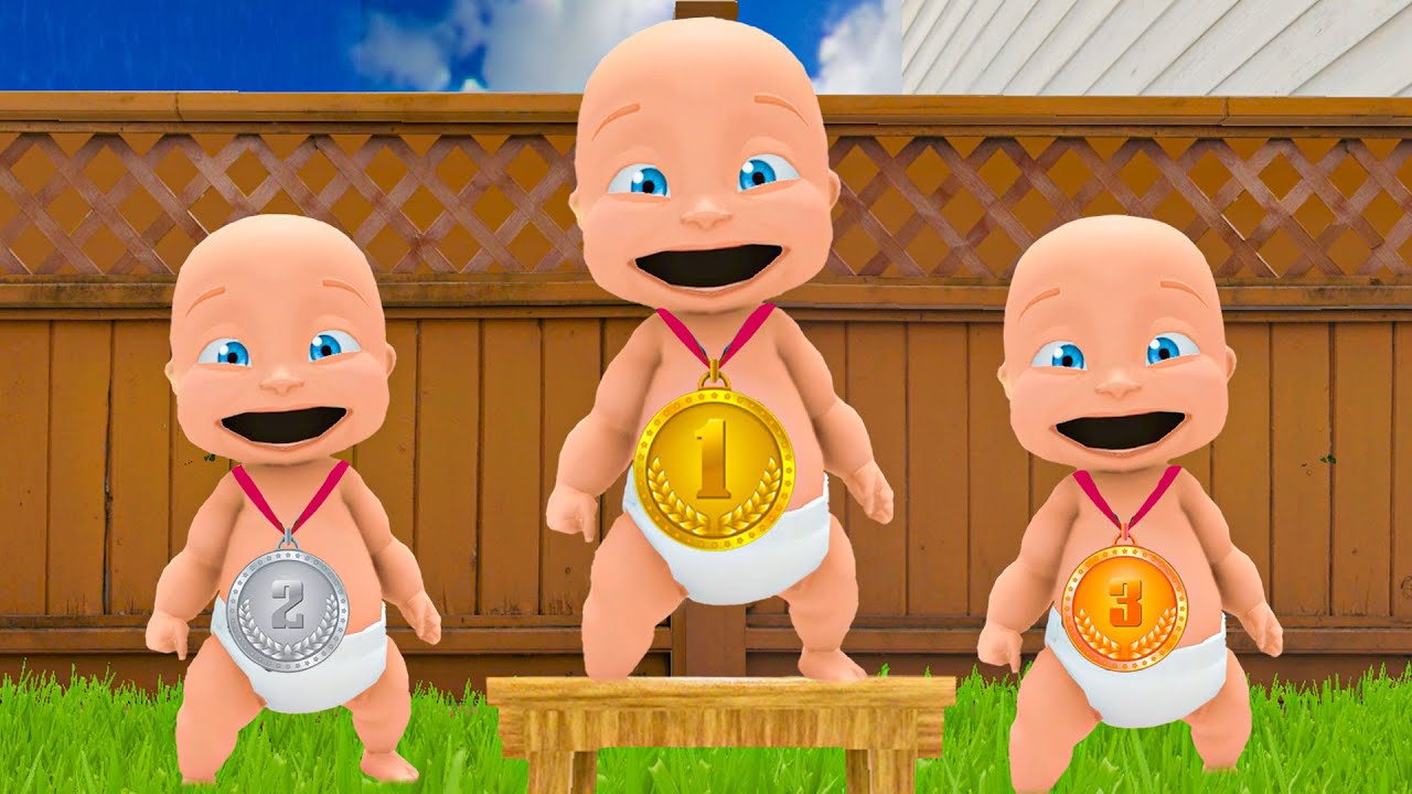 Baby Plays the OLYMPICS... - YouTube