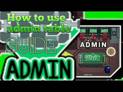 Admin room guide | among us | admin table us - YouTube