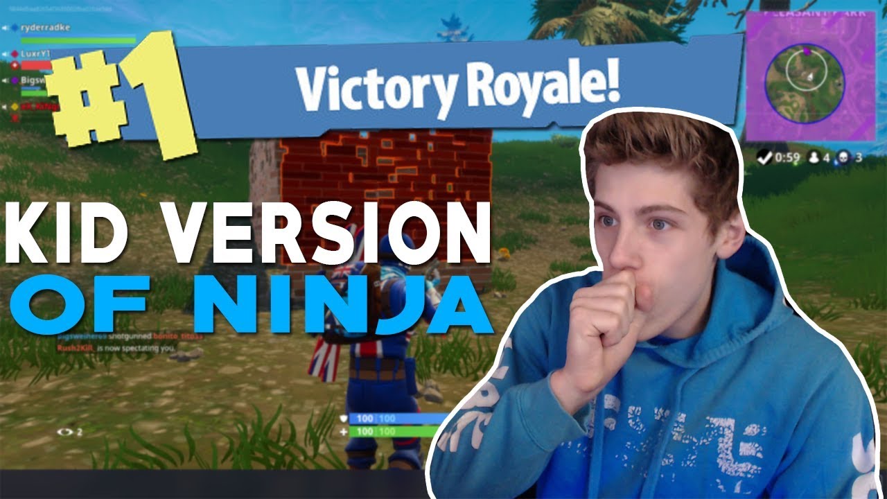 KID VERSION OF NINJA (NinjasHyper) - YouTube
