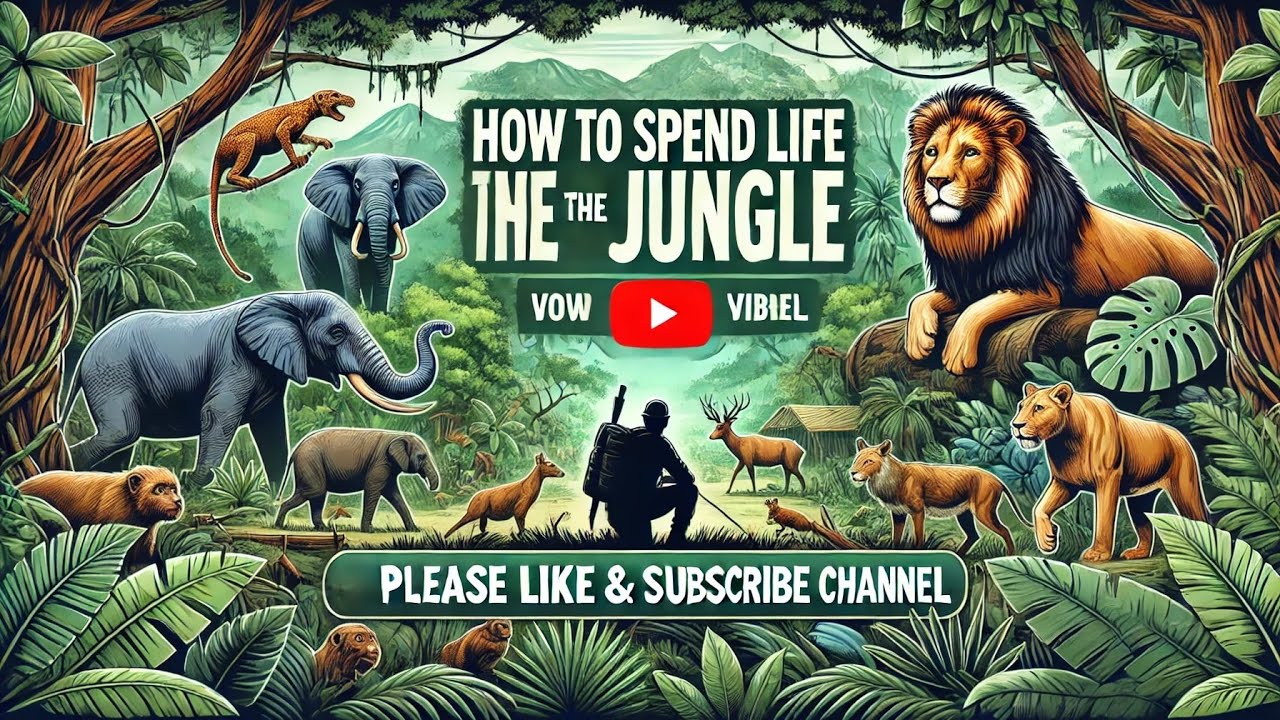 LIFE IN JUNGLE , How to Make life easier in jungle - YouTube