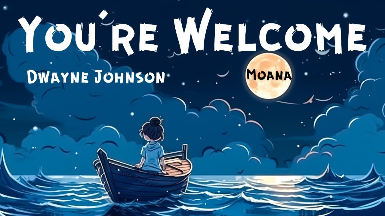 Dwayne Johnson - You're Welcome (Moana) - YouTube