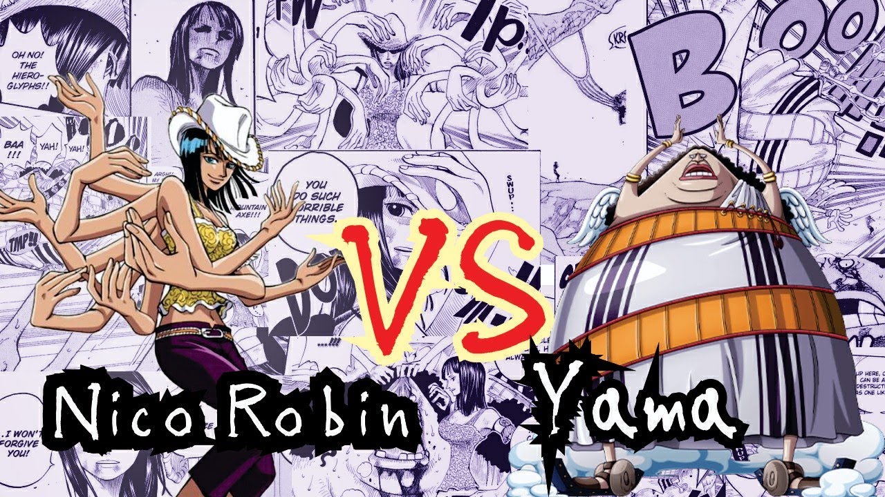Nico Robin vs Yama - One Piece Manga - YouTube