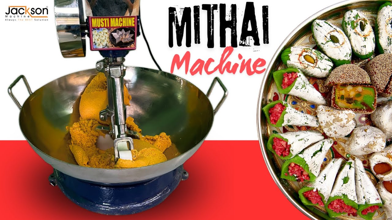 Mithai Making Machine | Kaju Katli Machine | Mava Polishing Machine ...