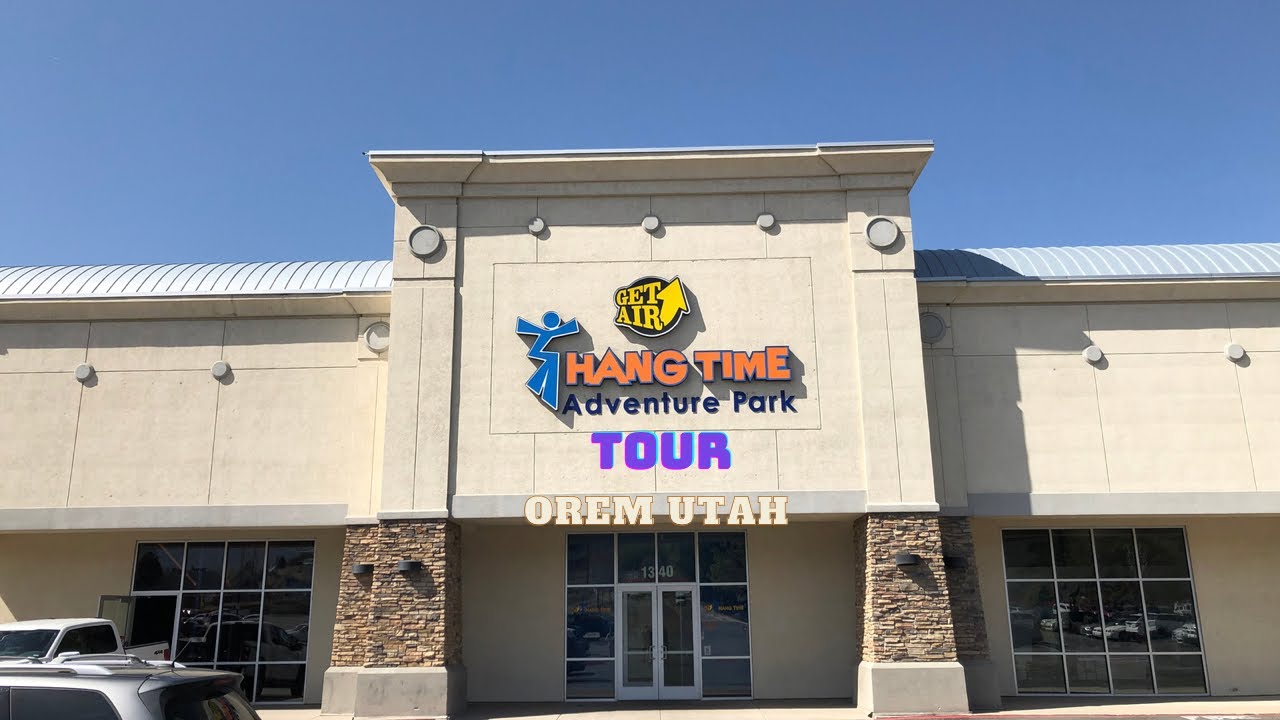 Hang Time Adventure Park in Orem, UT - YouTube