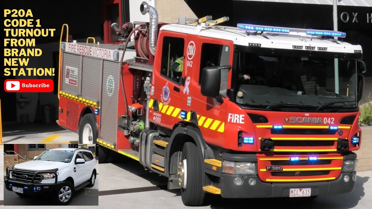 *FIRST CATCH* FRV // Pumper 20A (Box Hill) + Commander - Code 1 Turnout ...