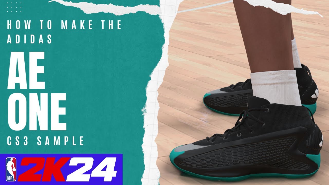adidas AE 1 CS3 Sample NBA 2K24 Custom Shoe Creator - YouTube
