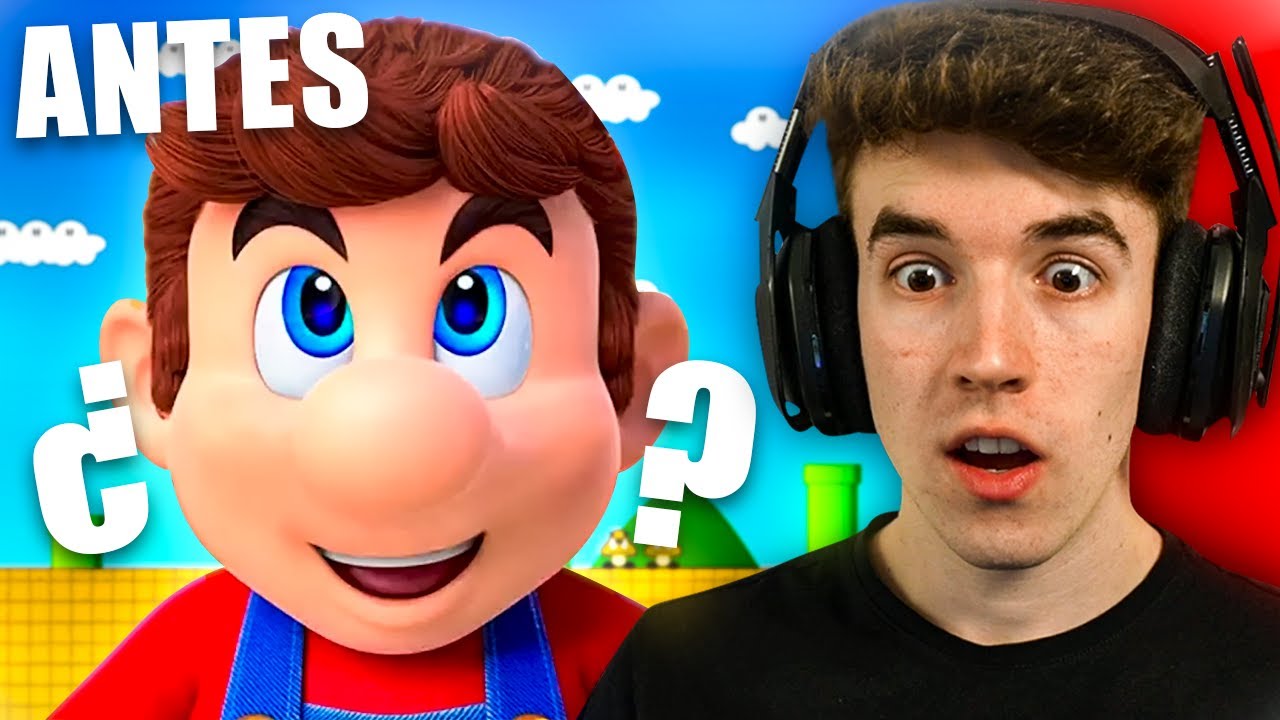 MARIO NO TENIA BIGOTE | Cosas Que No Sabias Hace 5 Minutos - YouTube