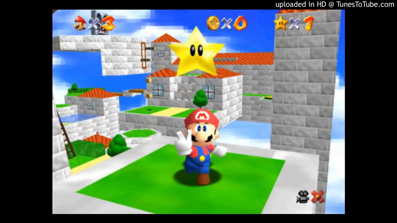 Super Mario 64- Inside the Castle Walls - YouTube
