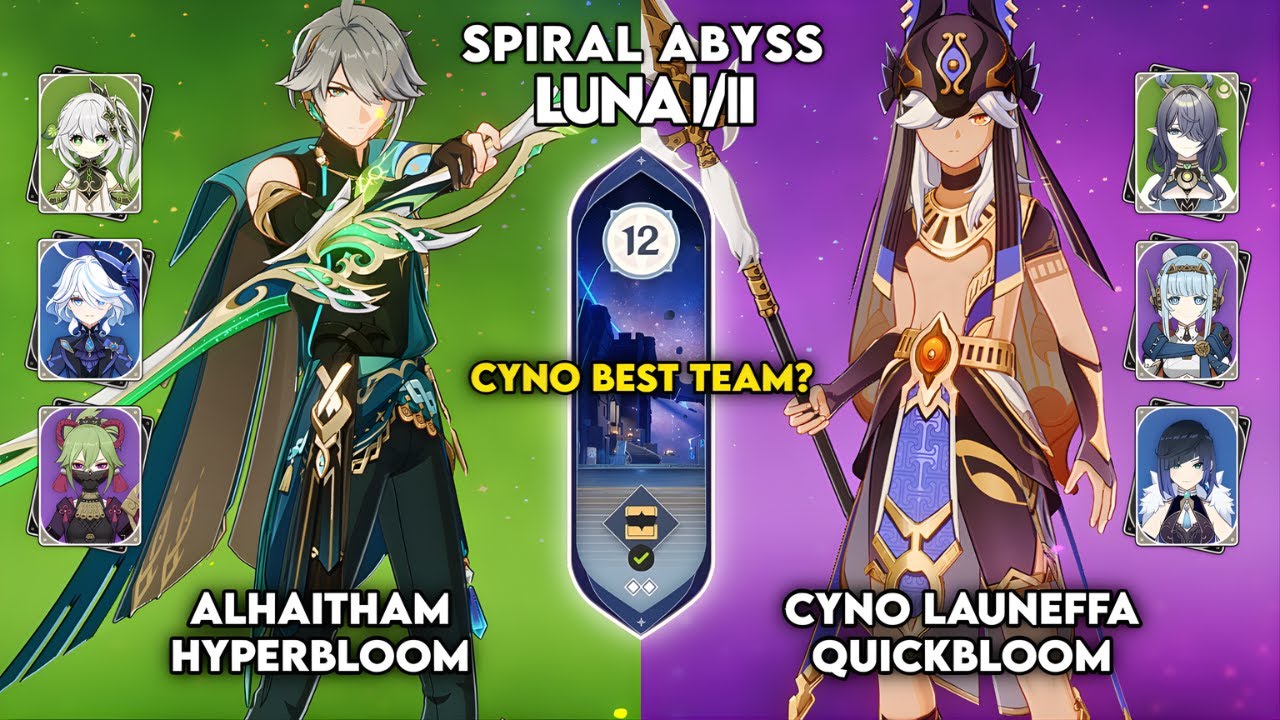 Cyno Best Team ? - C0 Alhaitham & C0 Cynod Krai | Spiral Abyss 6.0/6.1 ...