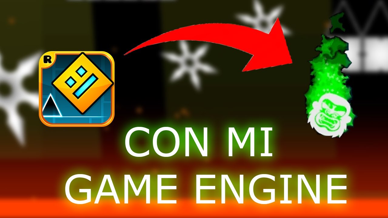 Creo GEOMETRY DASH con mi GAME ENGINE - YouTube