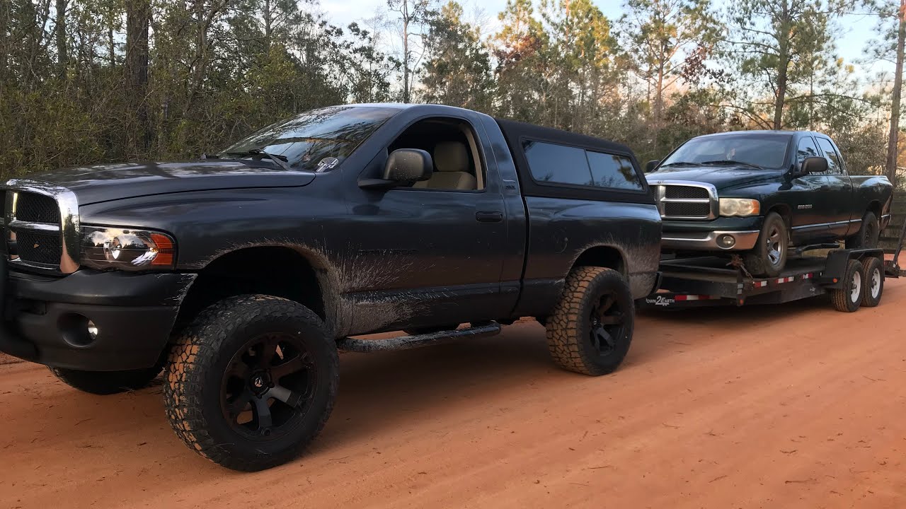 Dodge Ram build transformation single cab to crew cab - YouTube