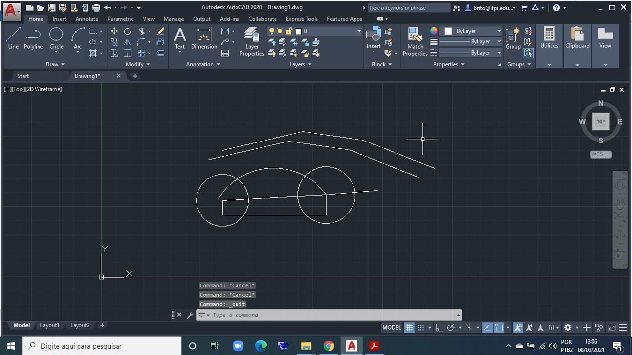 GDC - Aula 02 - Funcionalidades de menus no AutoCAD - YouTube