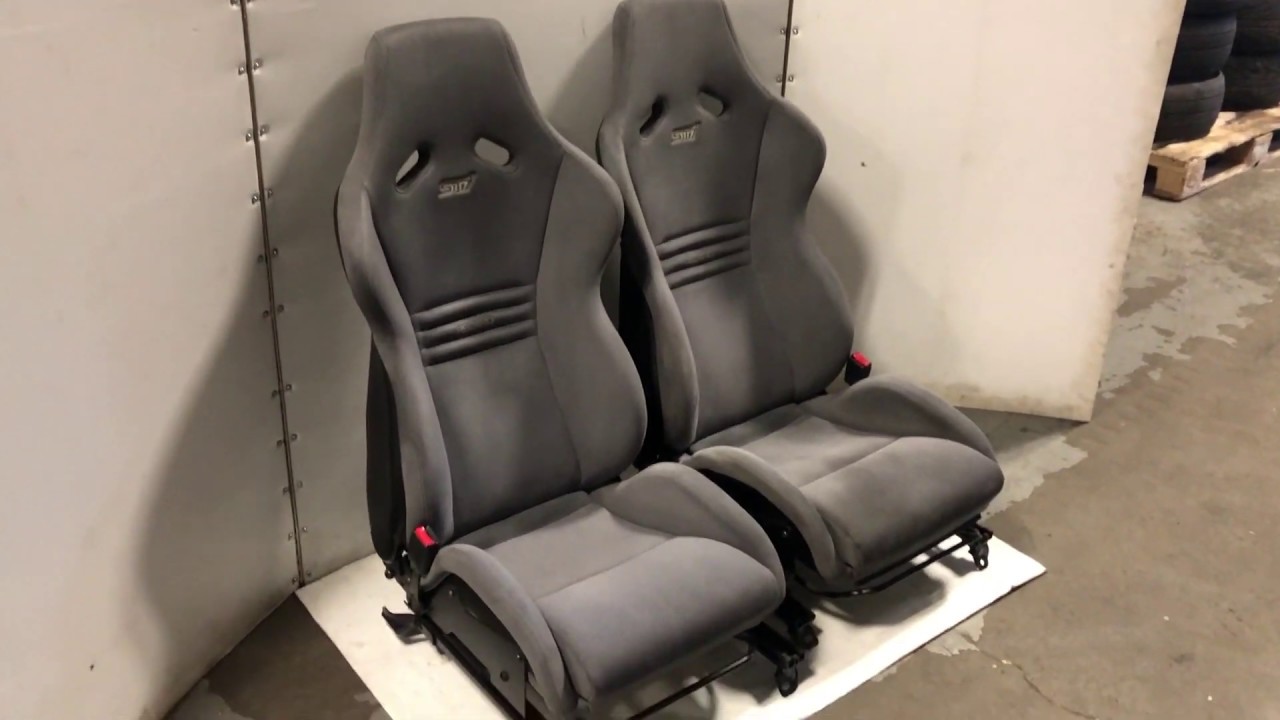 JDM STi Limited S203 Recaro Seats - YouTube