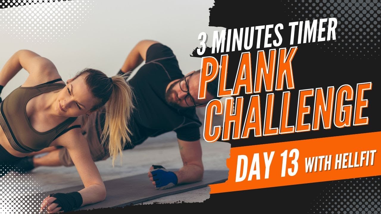 30DAYS PLANK CHALLENGE | DAY13 | PLANK TIMER - YouTube