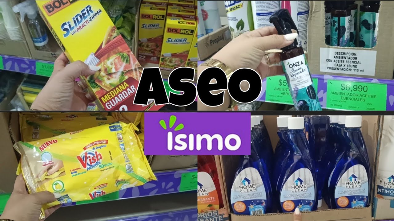 Aseo en Tiendas ISIMO 💦🧽 #isimo #tiendasisimo. Productos Económicos ...